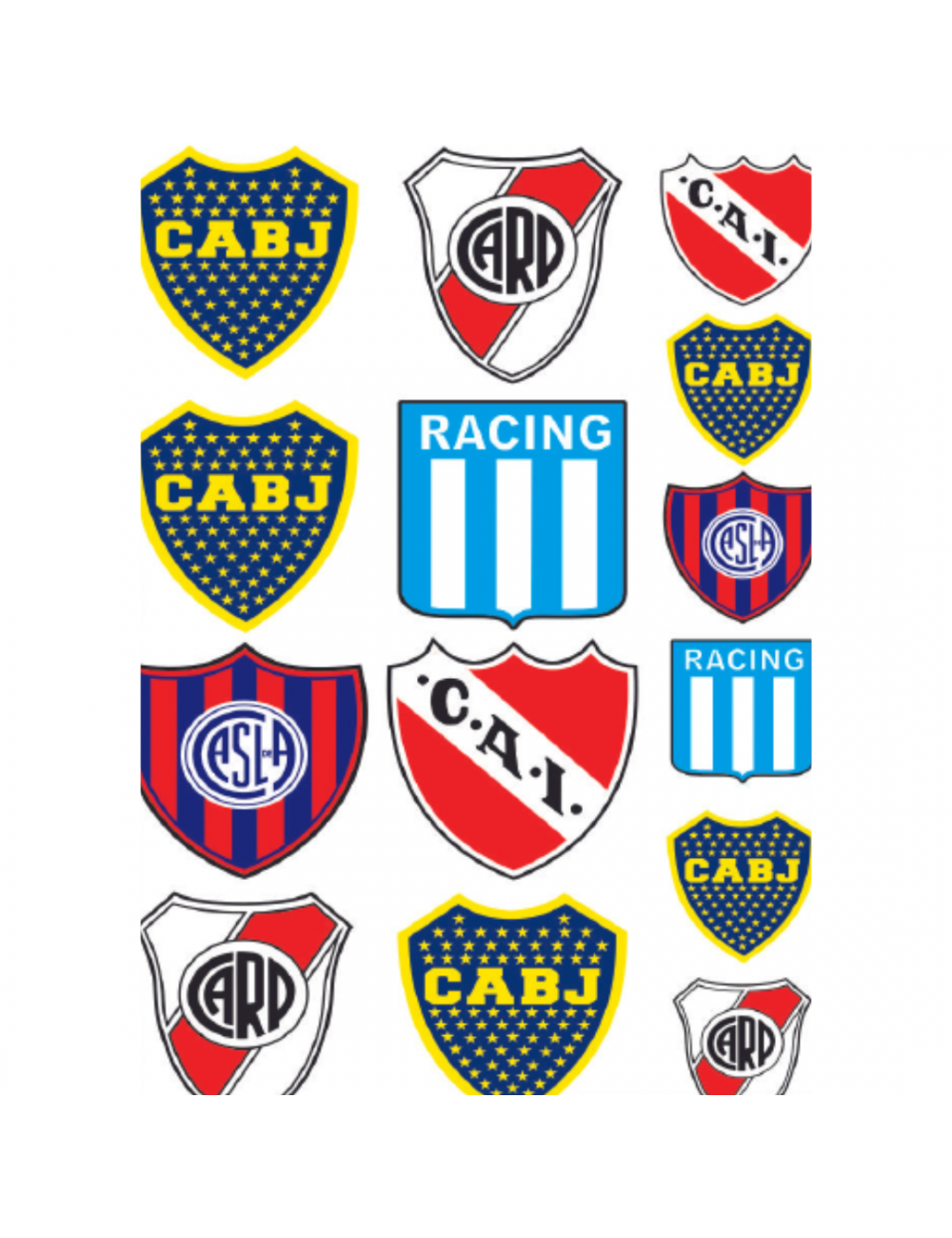 CALCOMANIAS DECORATIVAS